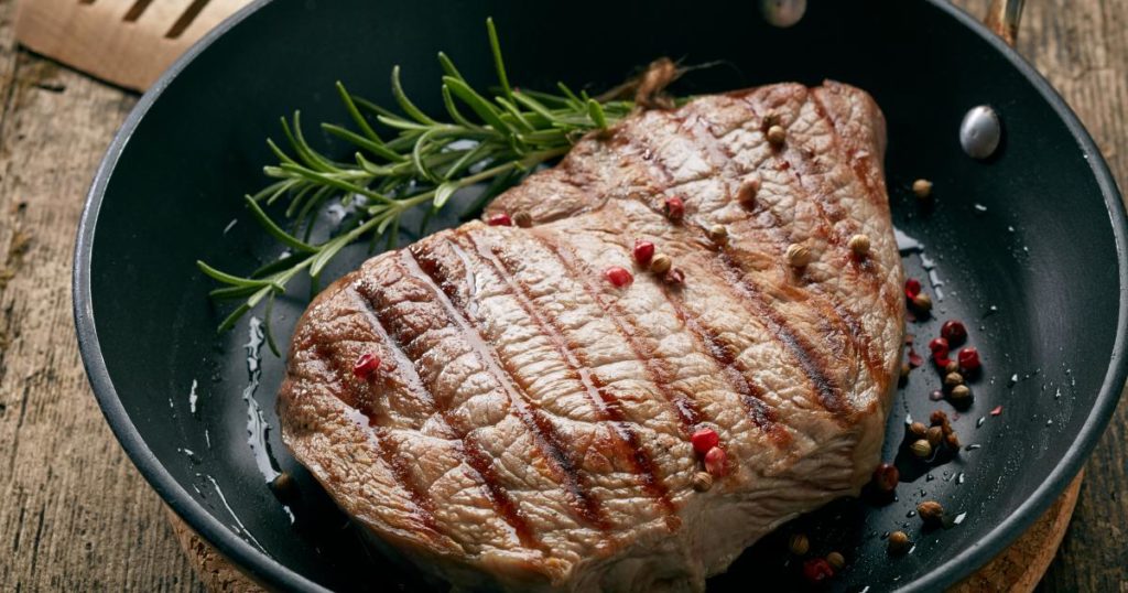 La cuisson d’un steak